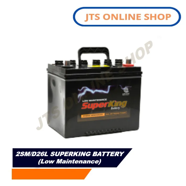 2SM/D26L SUPERKING BATTERY (Low Maintenance) | Lazada PH