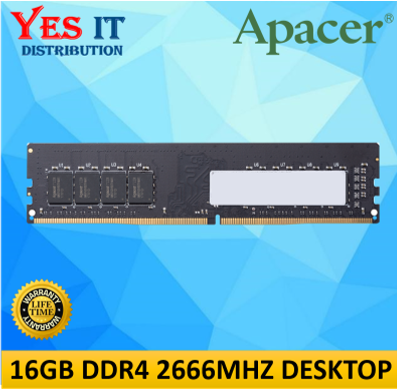 Apacer 16GB DDR4 2666MHZ PC Desktop Ram | Lazada