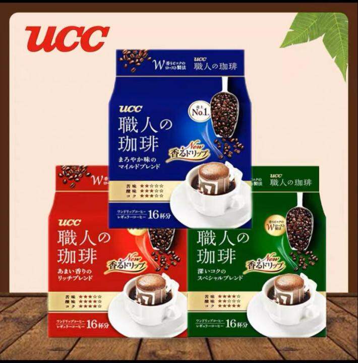 (Product of JAPAN) UCC Craftman's Drip Coffee 日本职人咖啡 (16 Sachets per ...