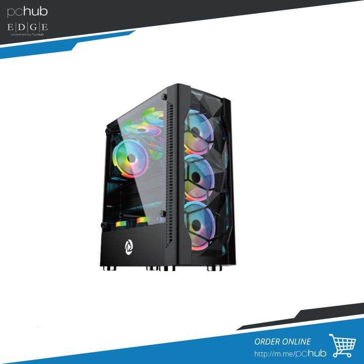 InPlay Meteor 03 Mesh TG, black, ATX | Lazada PH