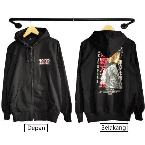 Jaket mikey tokyo revengers Anime Jepang / Jaket hoodie Tokyo Revengers ...