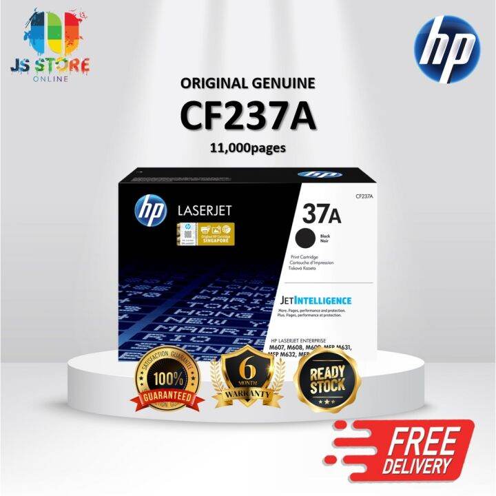 [100% ORIGINAL] HP 37A CF237A 237A Black Laserjet Toner Cartridge HP ...