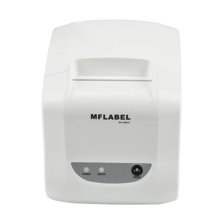 เครื่องพิมพ์ใบเสร็จความร้อน MFLabel เครื่องพิมพ์ POS MF-D58IIIL พร้อม ...