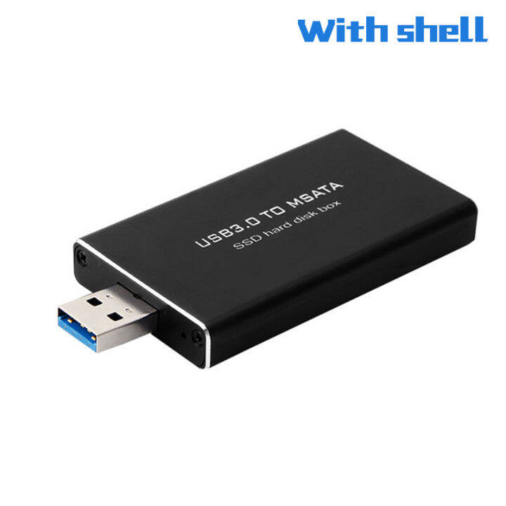 HHOT MSATA to SSD solid state USB3.0 Case Hard Disk Adapter External ...