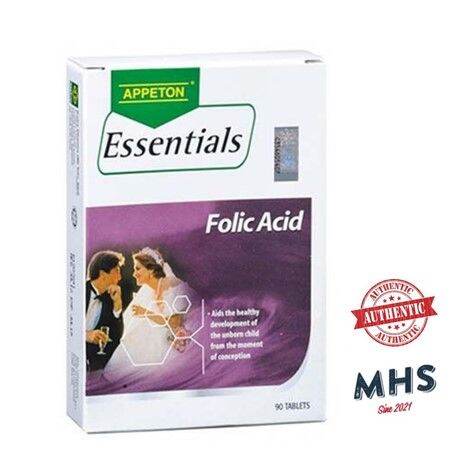 APPETON ESSENTIALS FOLIC ACID 90's | Lazada