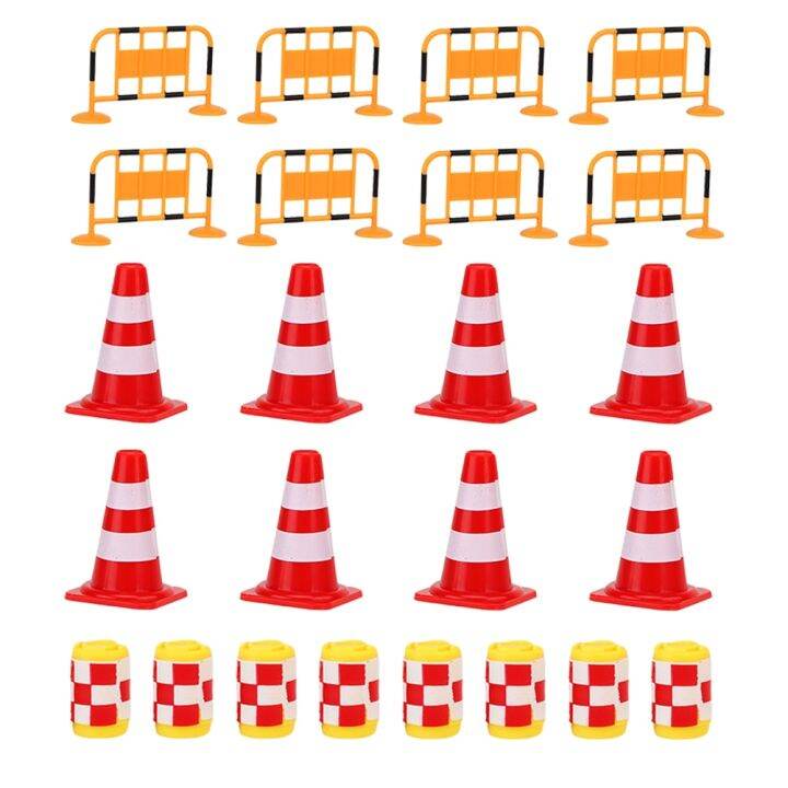 Traffic Signs Road Street Playsetplay Mini Cognitive Cones Construction ...