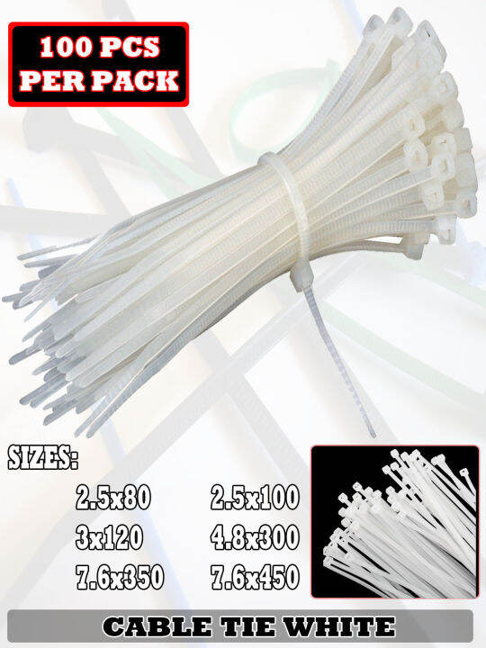 Cable tie 100pcs/pack | Lazada PH