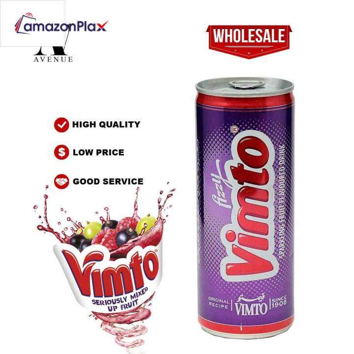 Vimto Drink Sparkling Fruits Flavor 250 Ml | Lazada