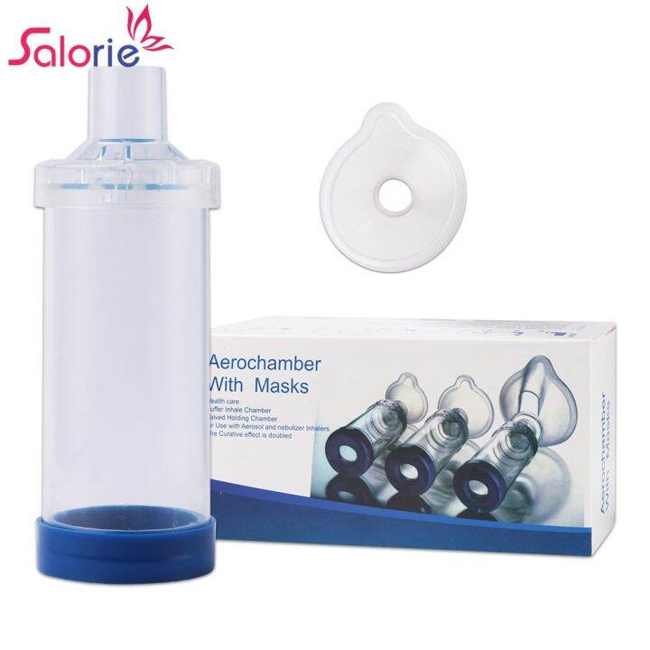 ☀Salorie Asthma Inhaler Fog Cup Atomizer Canister Sprayer Spacer ...