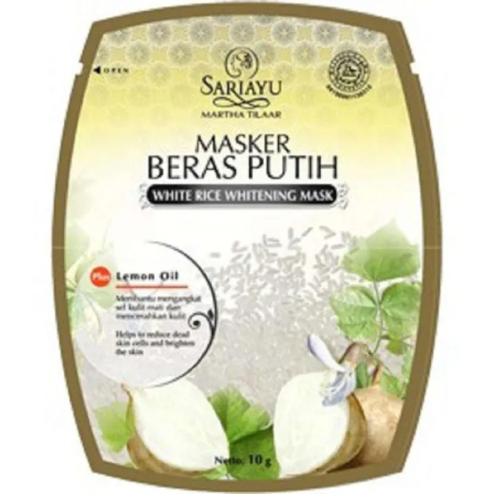 Sariayu Masker Beras Putih - sachet | Lazada Indonesia