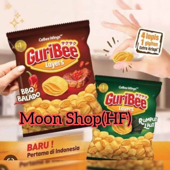 GURIBEE Layers RUMPUT LAUT/BBQ 68gr | Lazada Indonesia