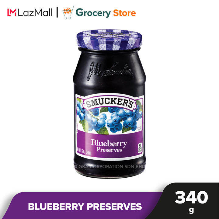 Smucker's Blueberry Preserves 340g | Lazada