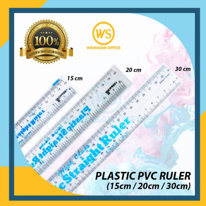 Ruler / Flexible Ruler / Plastic Ruler / Soft Ruler / Pembaris Fleksibel / Pembaris Panjang 尺 ...
