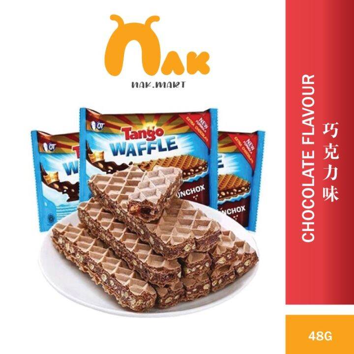 Tango Waffle Chocolate Crunchox 35g 奥朗探戈咔咔脆巧克力威化饼干 | Lazada