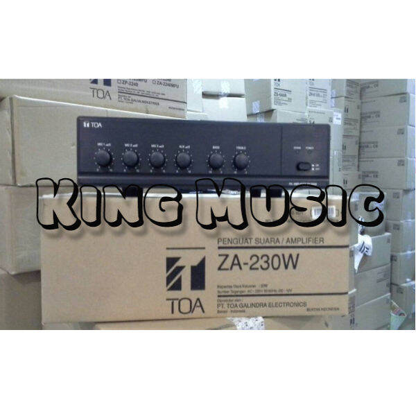 Jual Amplifier Toa ZA-230 (30watt) original | Lazada Indonesia