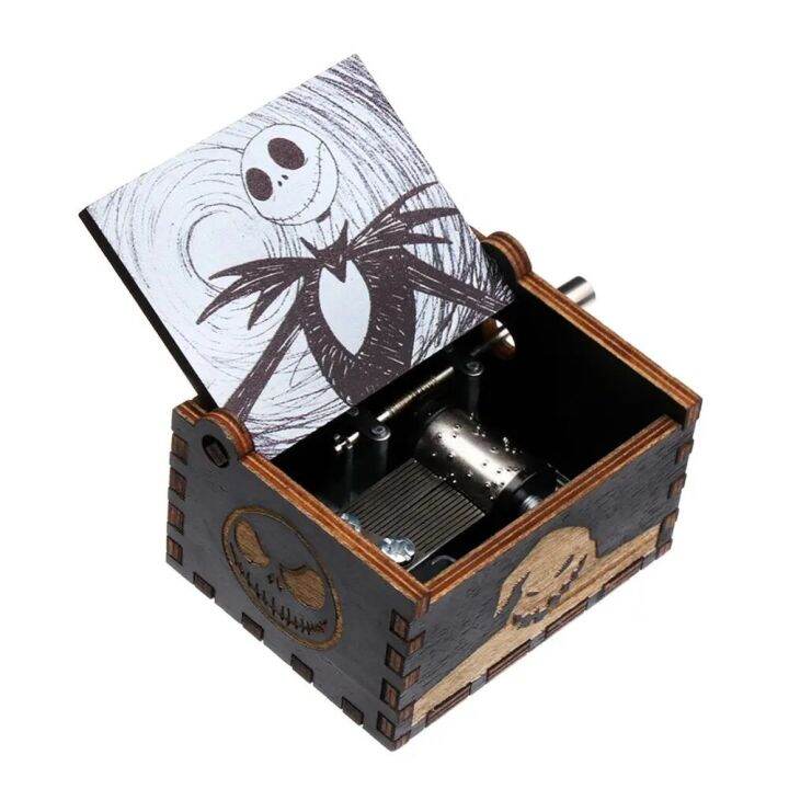 Classical Engraved Nightmare Before Christmas Halloween Music Box ...
