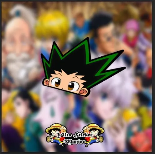 gon peeker sticker (Hunter x Hunter) vinyl sticker | Lazada PH