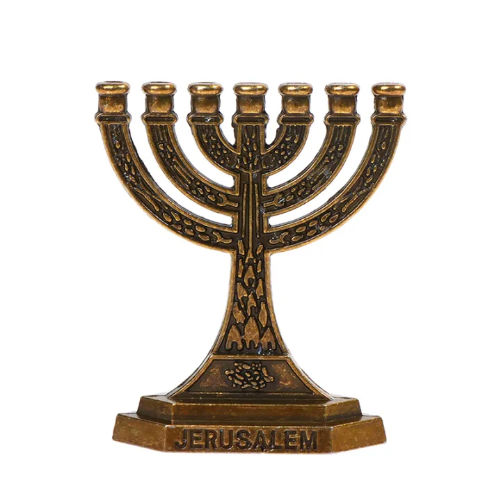 Ruing 7สาขาเชิงเทียนชาวยิว Menorah เชิงเทียนเครื่องประดับที่ระลึก ...