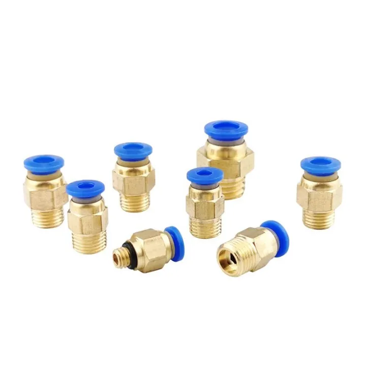 PC Air Pneumatic Fitting Quick Connector 4-m5 4-M6 4mm 6mm 8mm 10mm ...