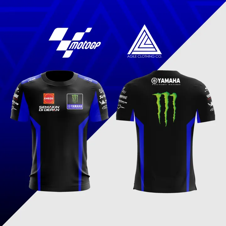 MOTOGP Racing Yamaha (SLIM FIT) Full Sublimation Shirt | Lazada PH