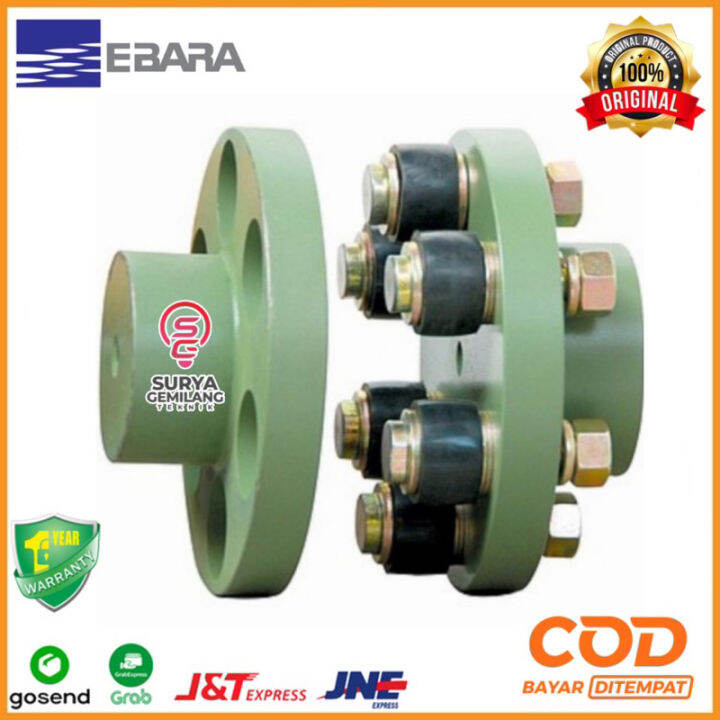 karet coupling pompa air ebara original / rubber kopling pompa ebara ...