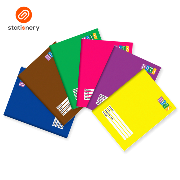 Hots Color Coded Composition Notebook pack of 7 | Lazada PH
