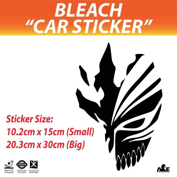Bleach | Car Sticker | Pelekat Kereta | Tahan Lama | Kalis Air | Best ...
