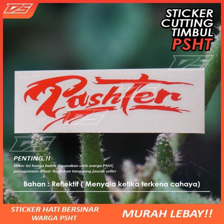 STIKER PASHTER. Pasukan SH Terate. Timbul | Lazada Indonesia