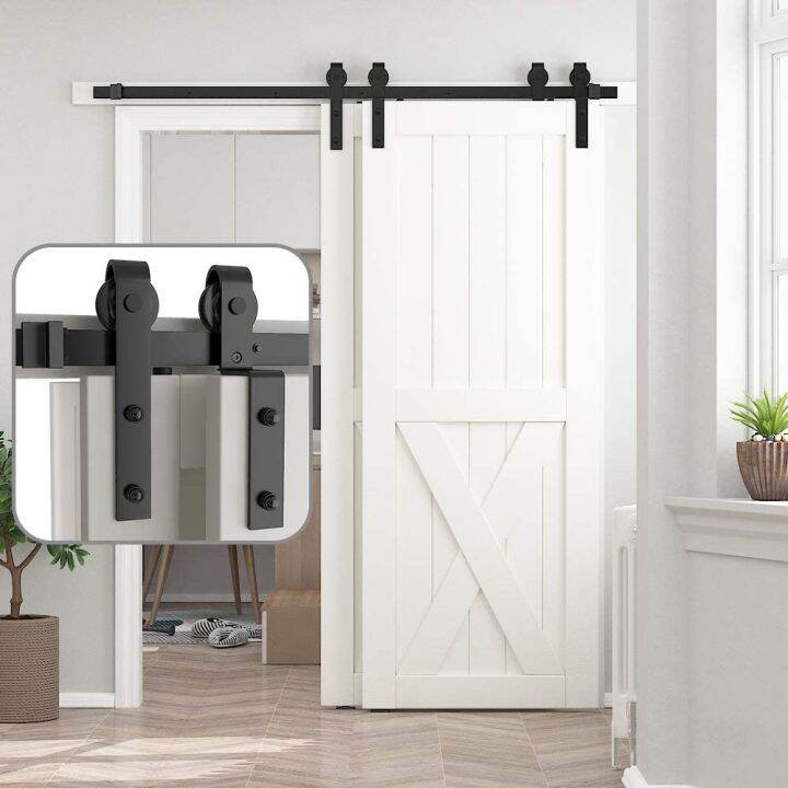 Accessory Door J-Shaped Hardware Door Barn Track Roller Hanging Door ...