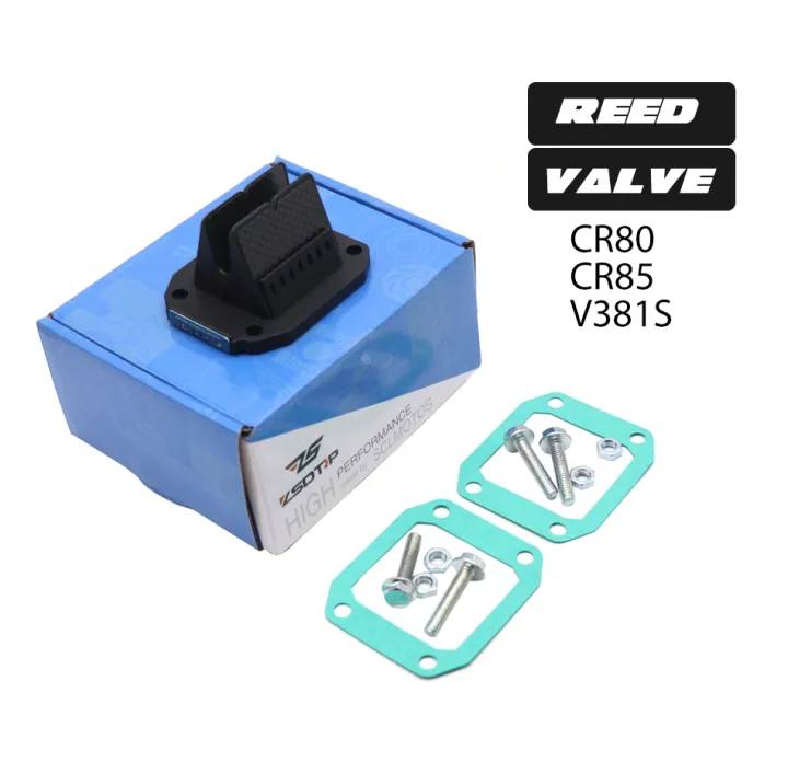 Moto Reed วาล์วระบบคาร์บอนไฟเบอร์,สำหรับ Honda CR80/85 All Years LS DASH V381S ATV Dit การ ...