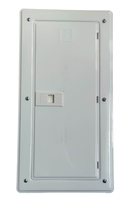 Panel Board for Miniature Circuit Breaker Metal 2 Pole Main and 18 ...