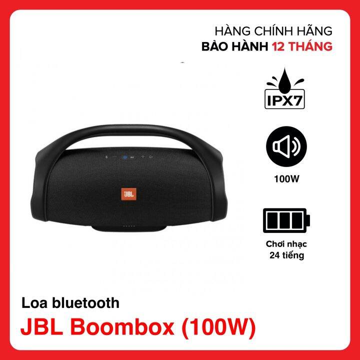LOA BT JBL BOOMBOX 100W LOẠI CỰC ĐẠI Loa Được Bố Trí Dải Đèn, Với 5 Led ...