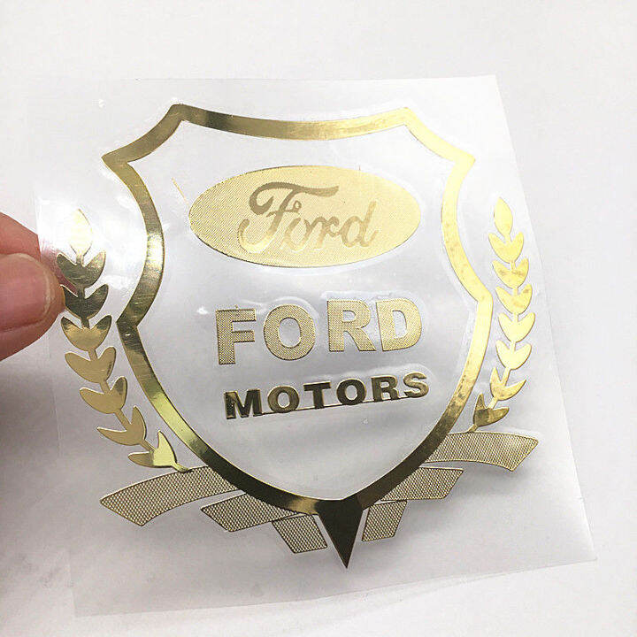 2pcs Car Logo Sticker auto body Styling Car Side Door Badge Window ...