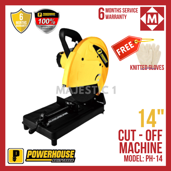 Powerhouse Cut Off Machine (PH-14) - FREE KNITTED GLOVES | Lazada PH