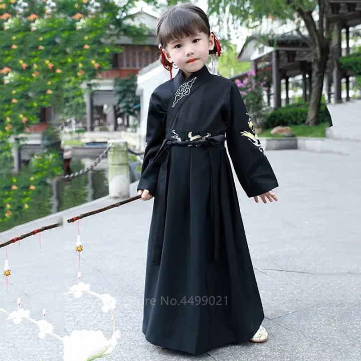 Traditional Cosutume Kids Japanese Style Kimono Baby Girl Boy Yukata ...