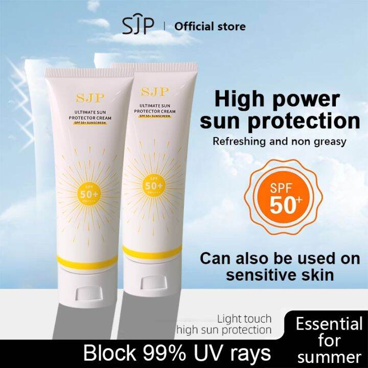 SJP sunscreen sunblock fairy skin skin care whitening lotion SPF50 PA ...