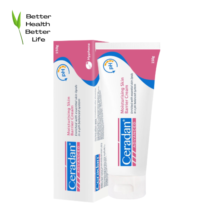 Ceradan Advanced Moisturising Skin Barrier Cream 150g [BetterLeaf ...