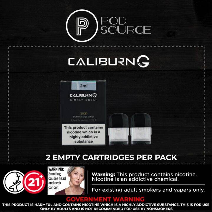 VAPE MOD KIT LEGIT [AUTHENTIC] Caliburn G Empty Cartridge / Refillable ...