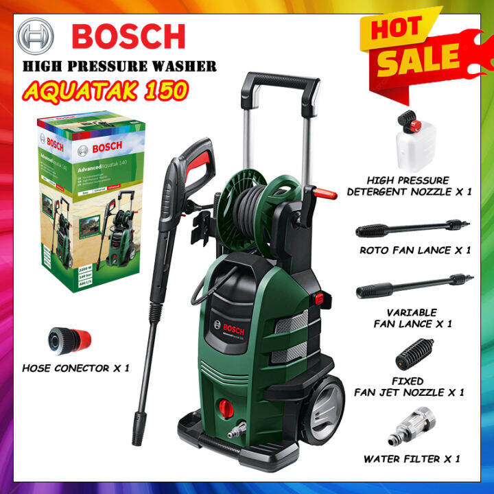 Bosch Advanced Aquatak 150 Aquatak150 High Pressure Washer High ...