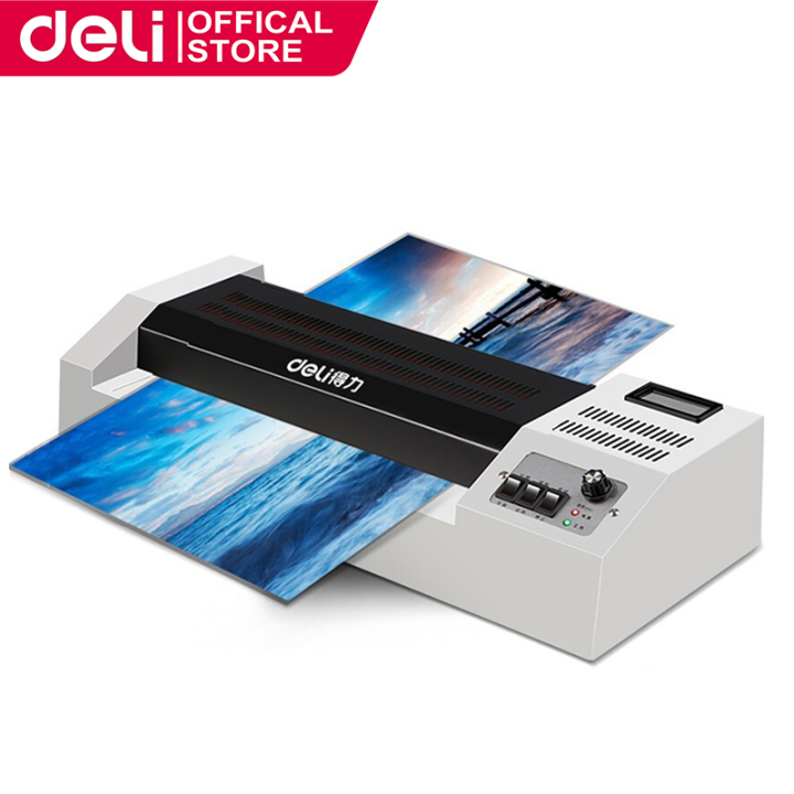 Deli A3 Laminating Machine Laminator Range 50-200mic Laminator E3895-EU ...