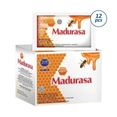 Madu Rasa Original Kemasan Sachet Isi 12 Madurasa Original 1 Box 12 Sachet Madu Sachet Rasa ...