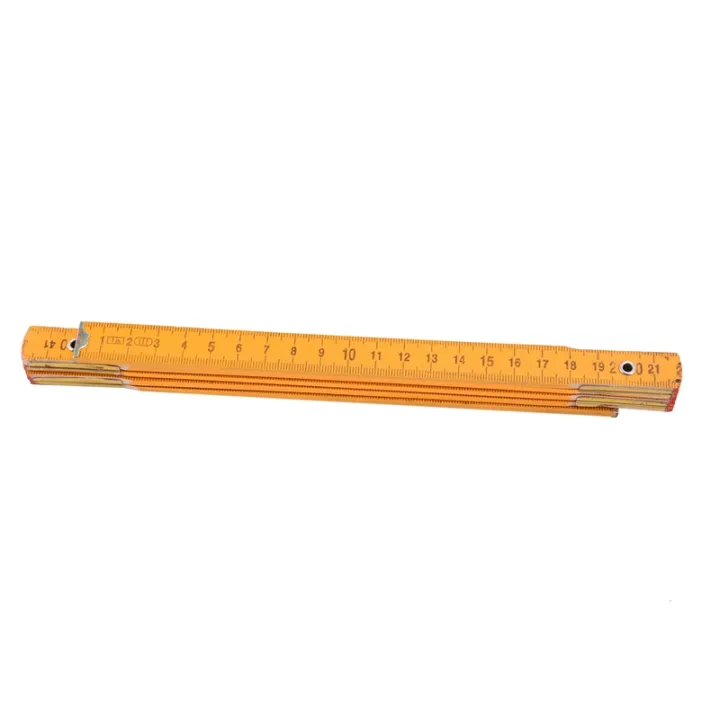 Portable Carpenter Wooden Folding Ruler | Lazada PH