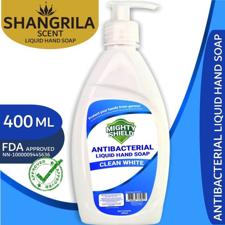 Mighty Shield Antibacterial Liquid Hand Soap - Shangrila Scent - M ...