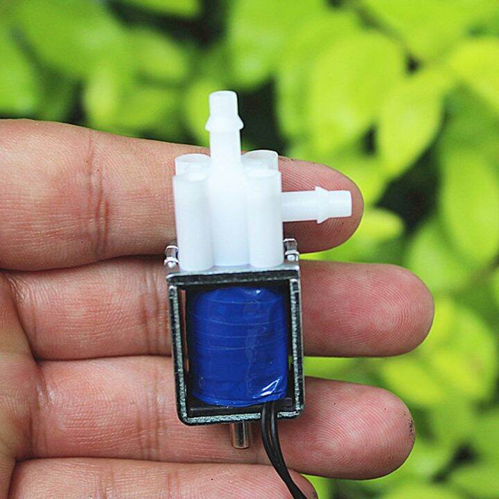 Micro Solenoid Valve 2-position 3-way Mini Electric Valve DC 24V 3W ...