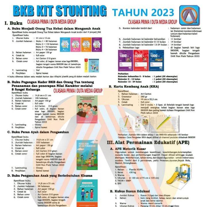BKB KIT STUNTING 2023 | Lazada Indonesia
