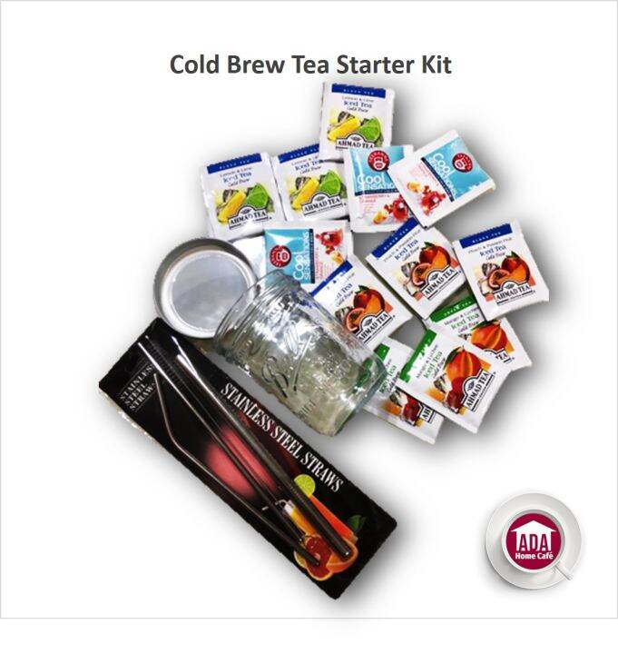 Cold Brew Iced Tea Starter Kit - Ahmad Tea Teekanne Tea gift box for ...