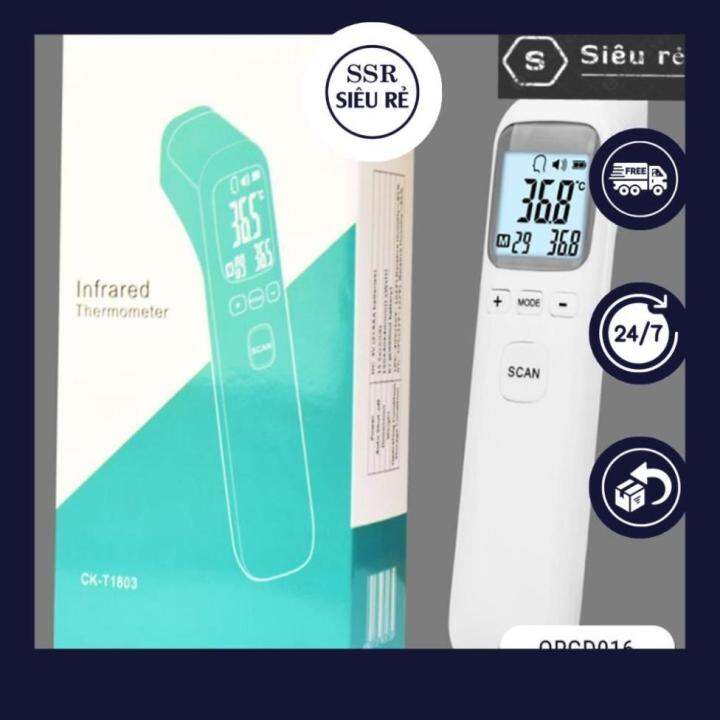 Nhiệt Kế Điện Tử Hồng Ngoại Đo Trán - Súng Đo Nhệt Độ Cơ Thể Ck-t1803 ...