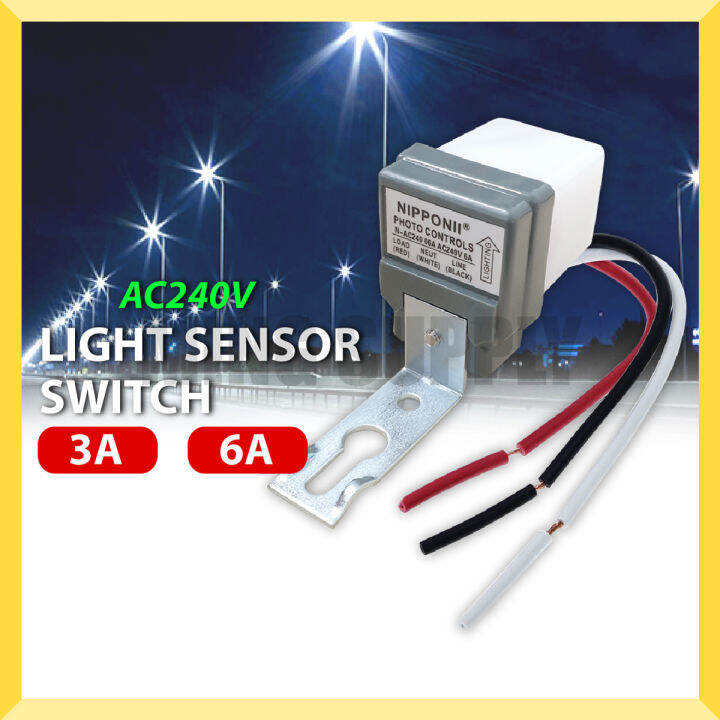 MS_ Nippon II 3A 6A Automatic On Off Switch Controller Sensor Light ...