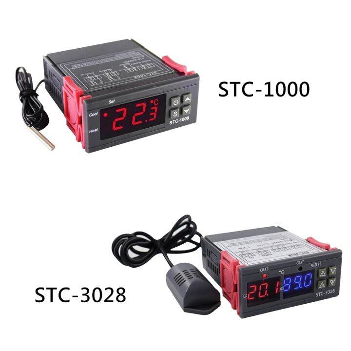 Stc 3028 Digital Temperature Humidity Controller - Stc-1000 Stc-3028 12v 24v 220v - Aliexpress ...