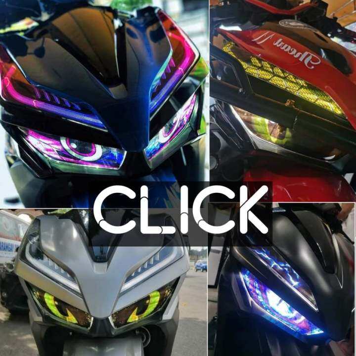 Honda Click 125i/150i V2 / V3 Winker Eye Transparent / Game Changer ...